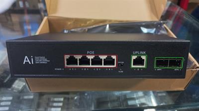 4 ports sfp poe switch