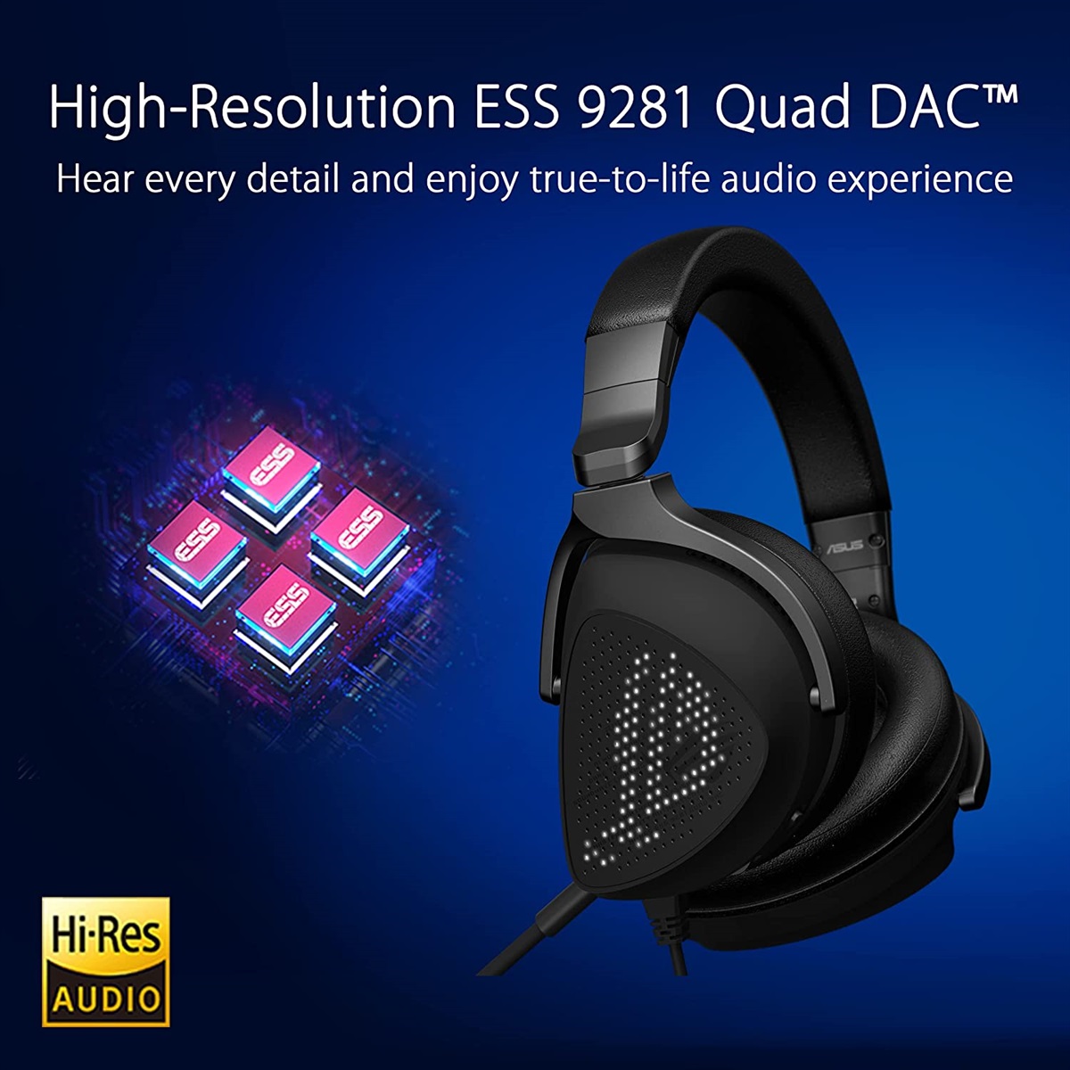 Asus Rog Delta S Animate | Wired Gaming Headset