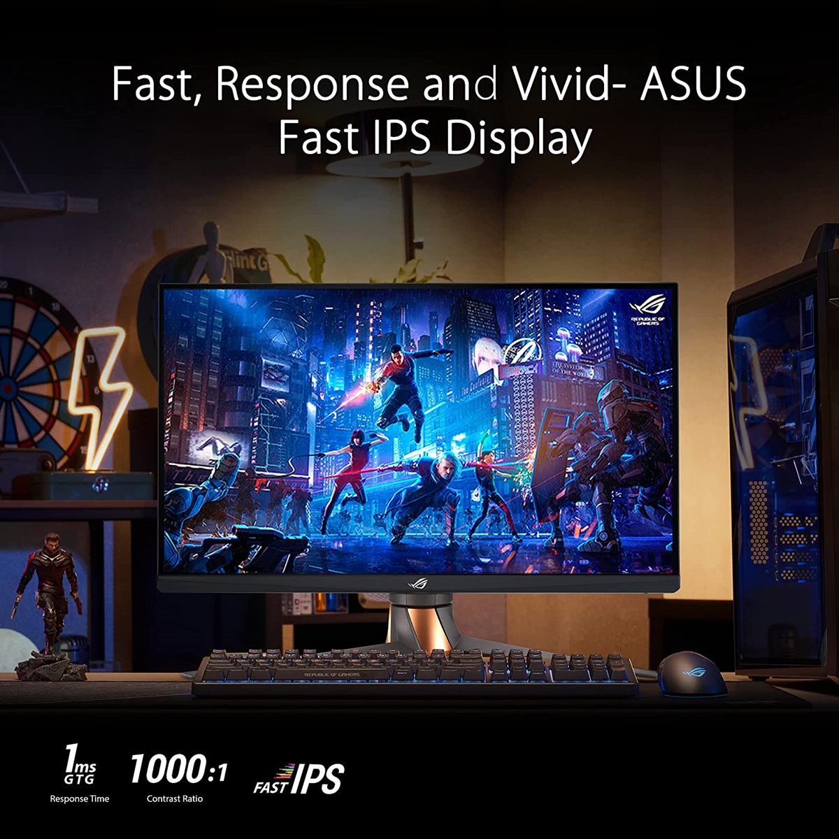 ASUS ROG Swift PG279QM 27” 240Hz 1440p Gaming Monitor