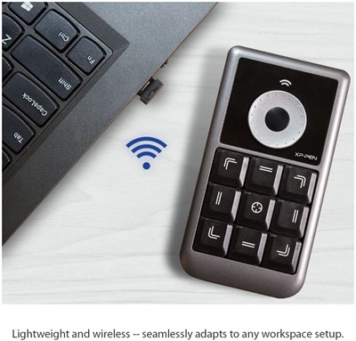 XP-Pen AC19 | Wireless Shortcut Remote Controller