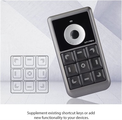 XP-Pen AC19 | Wireless Shortcut Remote Controller