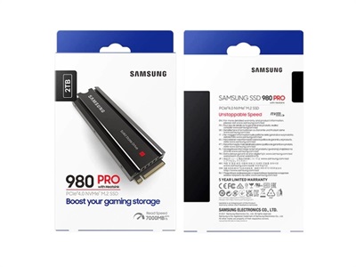 Samsung 980 PRO w/ Heatsink 2TB | Internal SSD