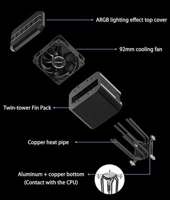 Alseye M90 | Air CPU Cooler | Price in Pakistan