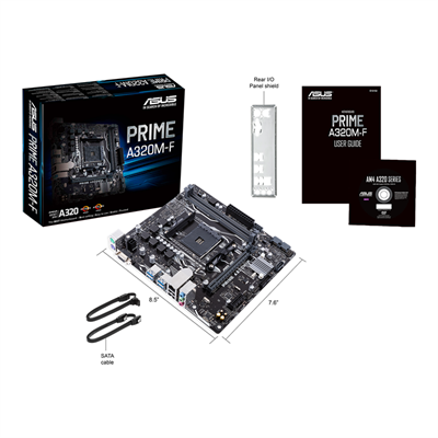 Asus Prime A320M-F | AM4 Micro-ATX Motherboard | Price in Pakistan