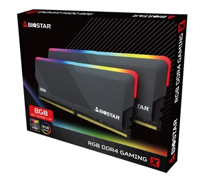 Biostar RGB DDR4 Gaming X 8GB 3200MHz C18 Memory
