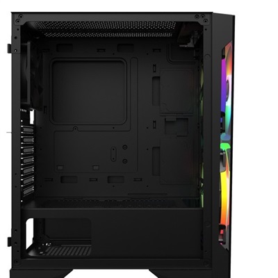 Gamdias Apollo E2 Elite RGB Mid-Tower Chassis ATX Gaming PC Case with 2 ...