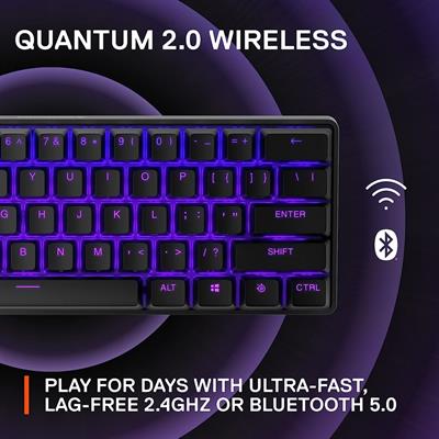 SteelSeries Apex Pro Mini Wireless | Wireless Gaming Keyboard | Price ...