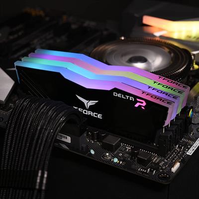 TeamGroup T-Force Delta RGB 32GB (2x16GB) 3600MHz C18 - Black | DDR4 ...