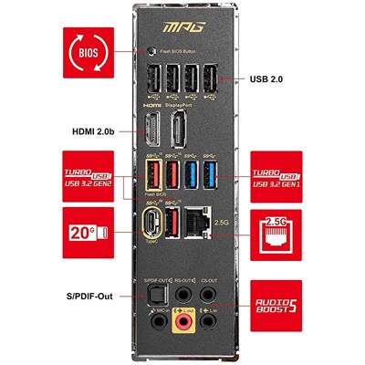 MSI MPG Z590 Gaming Force | LGA 1200 ATX Motherboard | Price in Pakistan