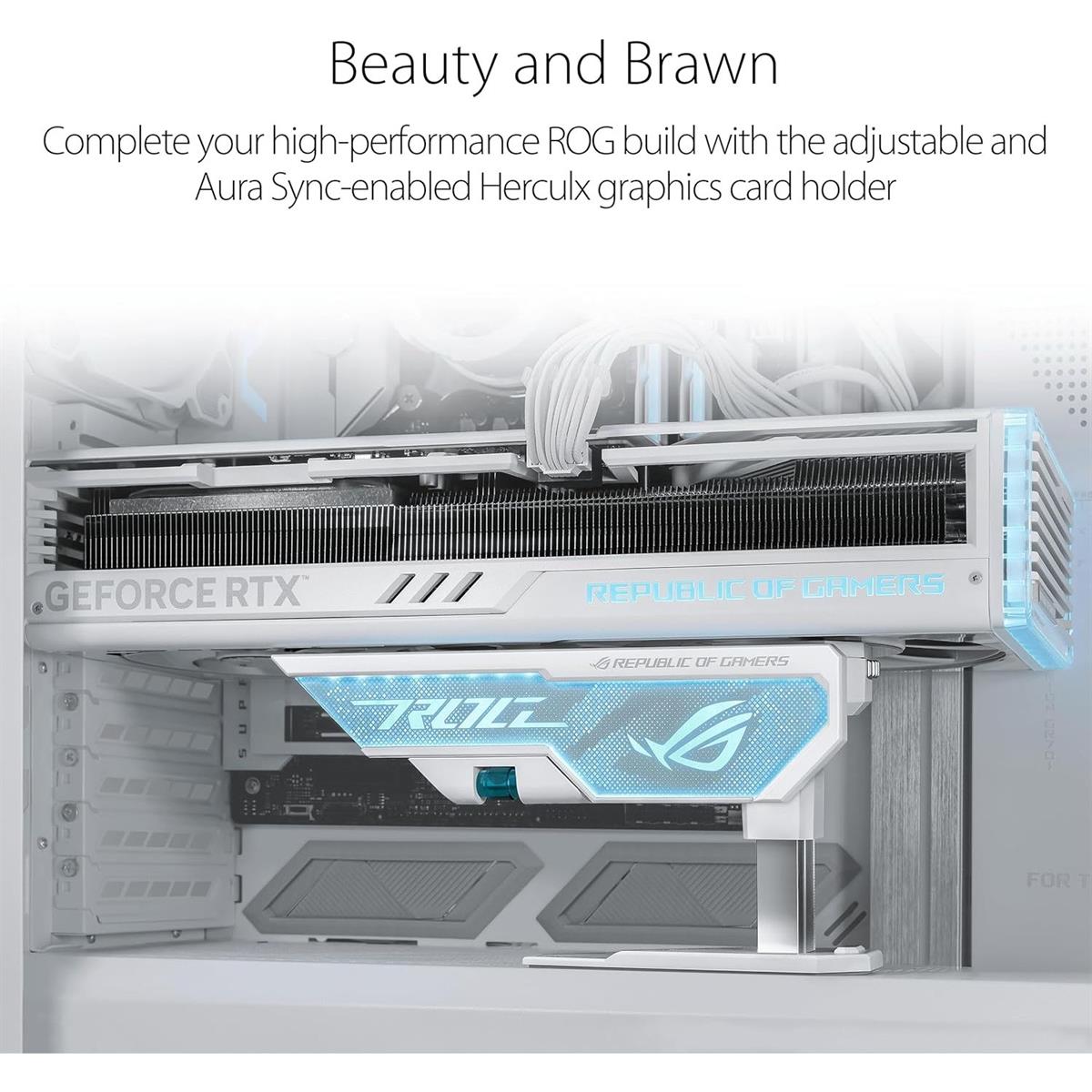 Asus Rog Herculx White Edition | Graphics Card Holder | Price in Pakistan