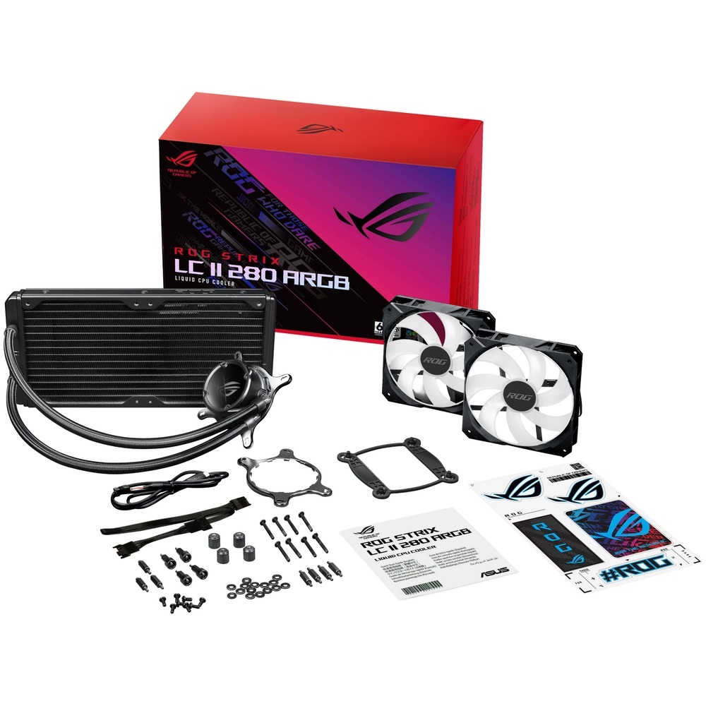Asus ROG Strix LC II 280 ARGB AIO Liquid CPU Cooler