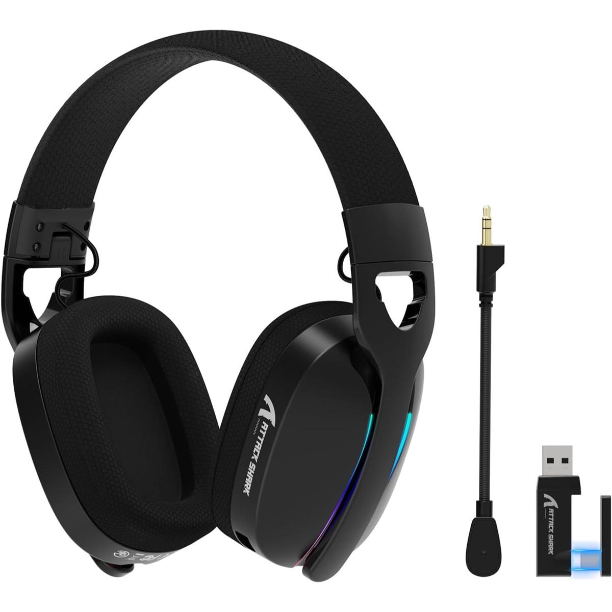 Attack Shark L90 (Black) | Wireless Gaming Headset | Price in Pakistan