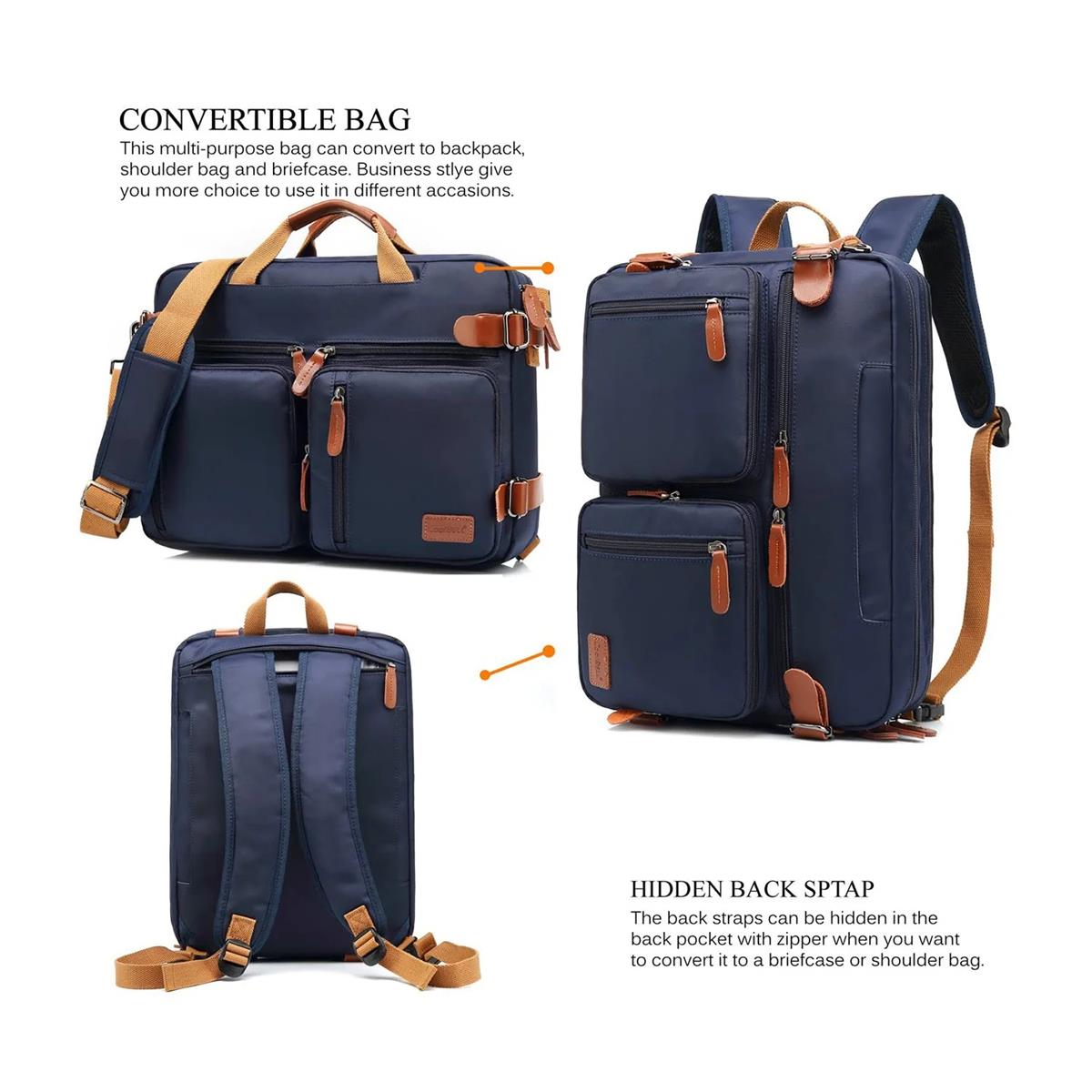 Coolbell CB-5005 15.6" Nylon Blue | Business Backpack | Price in Pakistan
