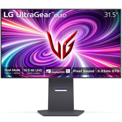 LG ‎32GS95UV-B | 240Hz UHD 480Hz FHD OLED Gaming Monitor | Price in ...