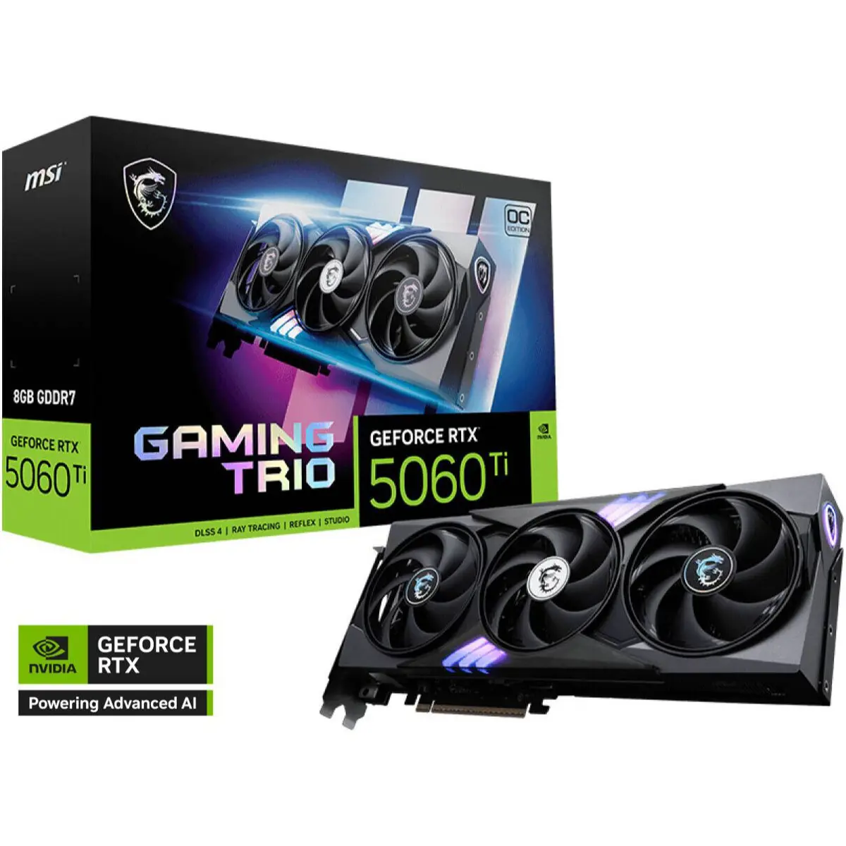 MSI RTX 5060 Ti Gaming Trio OC 8GB Graphics Card | Price in Pakistan