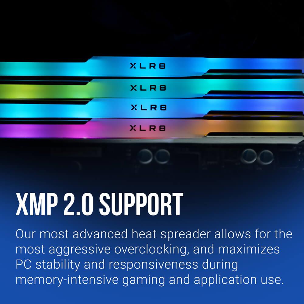 PNY XLR8 RGB Silver 16GB 2x8GB 3600MHz DDR4 Desktop Ram Price In PNY XLR8 RGB Silver 16GB 2x8GB 3600MHz DDR4 Desktop Ram Price In