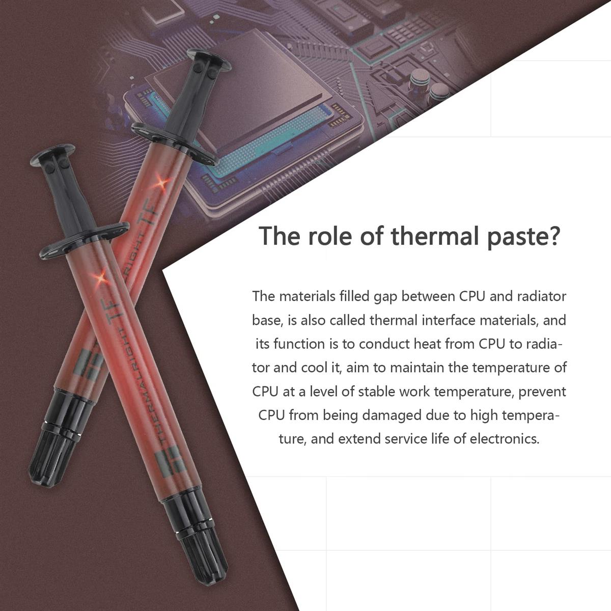 14.3 W/mk Thermal Conductivity Thermalright TFX Thermal Paste - 14.3 W ...
