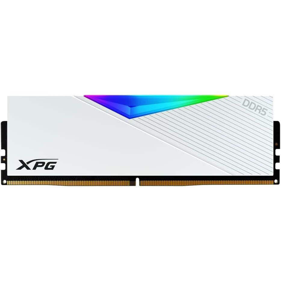 XPG Lancer RGB 32GB (2x16GB) 6000MHz C30 White | 32GB DDR5 Desktop Ram ...