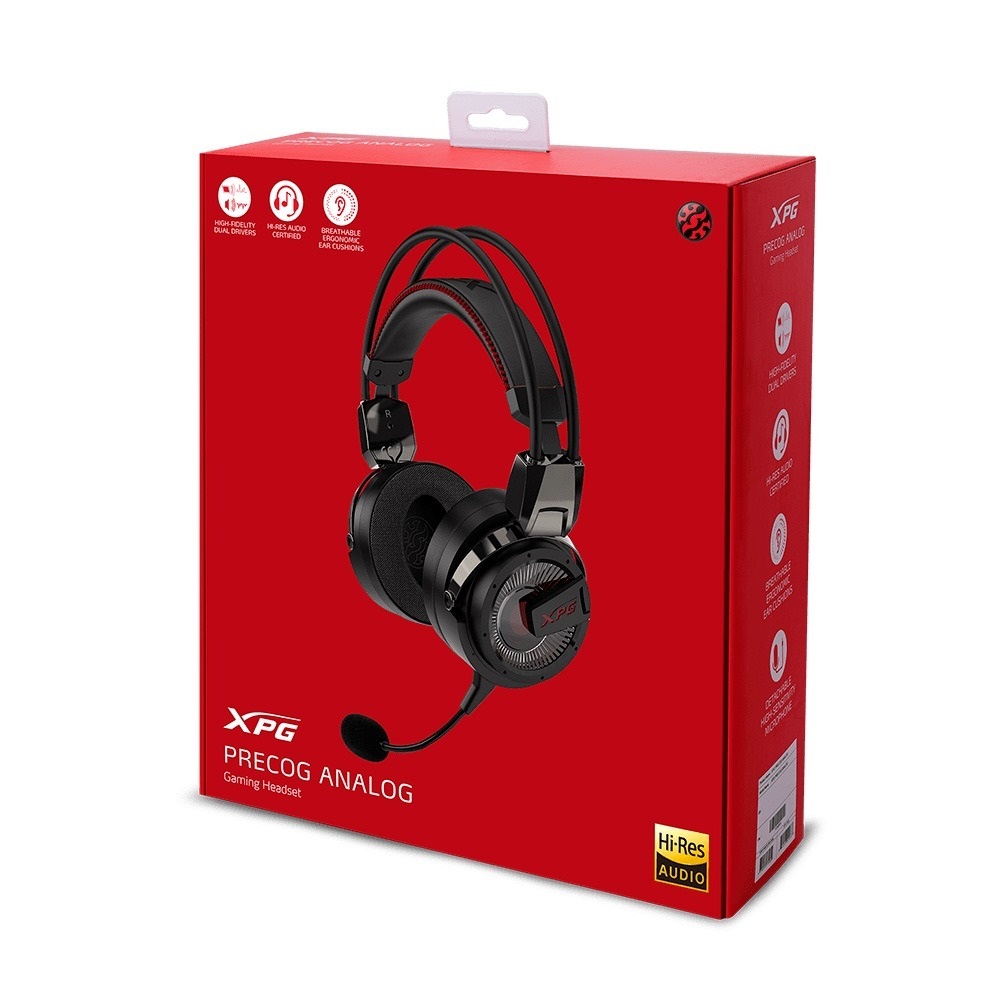 XPG Precog Virtual 7.1 Surround Sound Gaming Headset