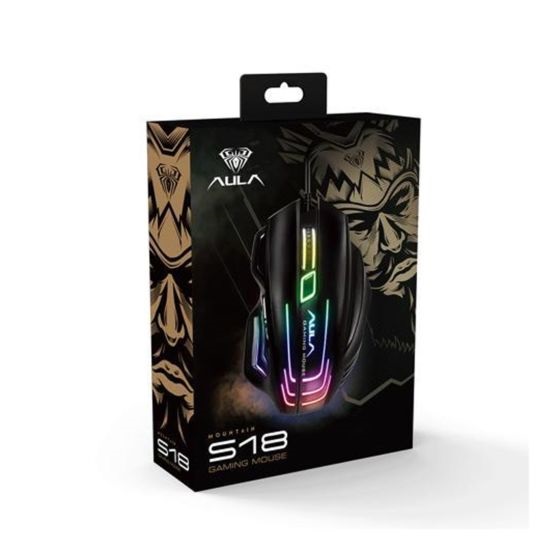 AULA S18 Backlit 7 Buttons Gaming Mouse in Pakistan for Rs. 2499.00 ...