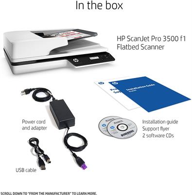 HP ScanJet Pro 3500 f1 Flatbed Scanner Price in Pakistan - TechGlobe.pk