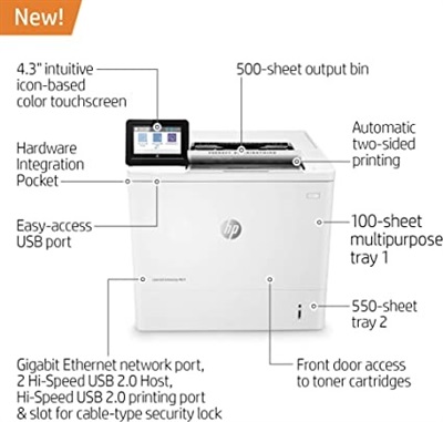 HP LaserJet Enterprise M611dn Printer