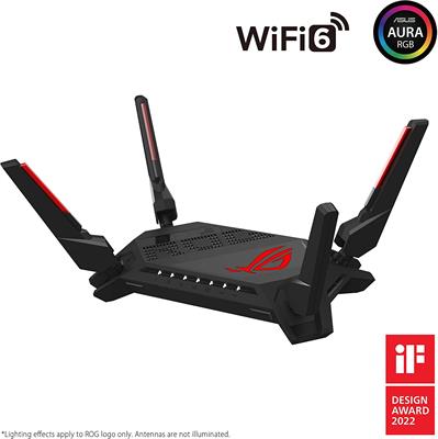 ASUS ROG Rapture GT-AX6000, Dual-Band WiFi 6 (802.11ax) Gaming Router