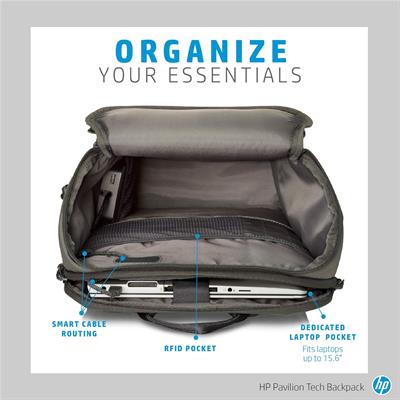 HP Pavilion Original 15.6 Tech Backpack