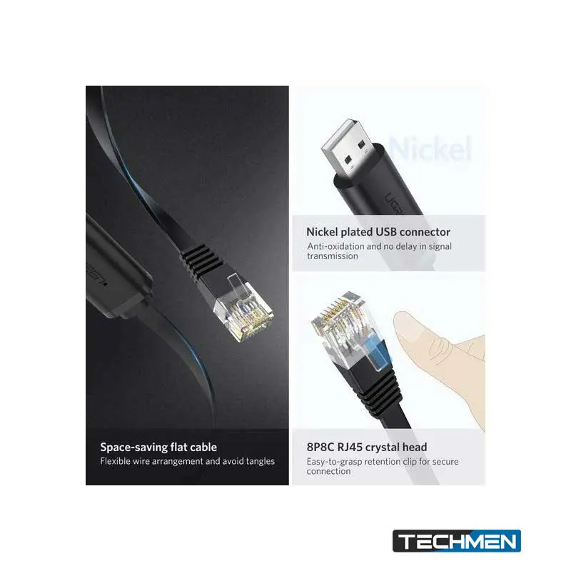 UGREEN USB to RJ45 Console Cable 3m price in Pakistan | Techmen