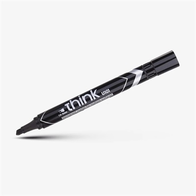 Deli EU10120-30 think Cut Tip Permanent Marker