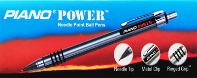 Piano Power Ballpoint Pen