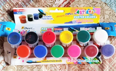 Deer 60028 Artista 12 Poster Colours