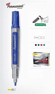 Dollar Round Tip Permanent Marker