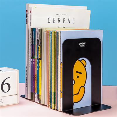 Deli E9262 Metal Book End 7.5"