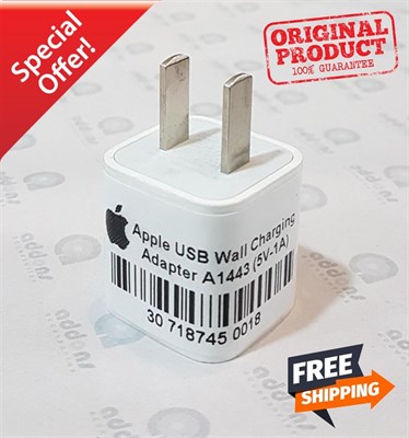 Genuine Apple 5W USB wall charging adapter