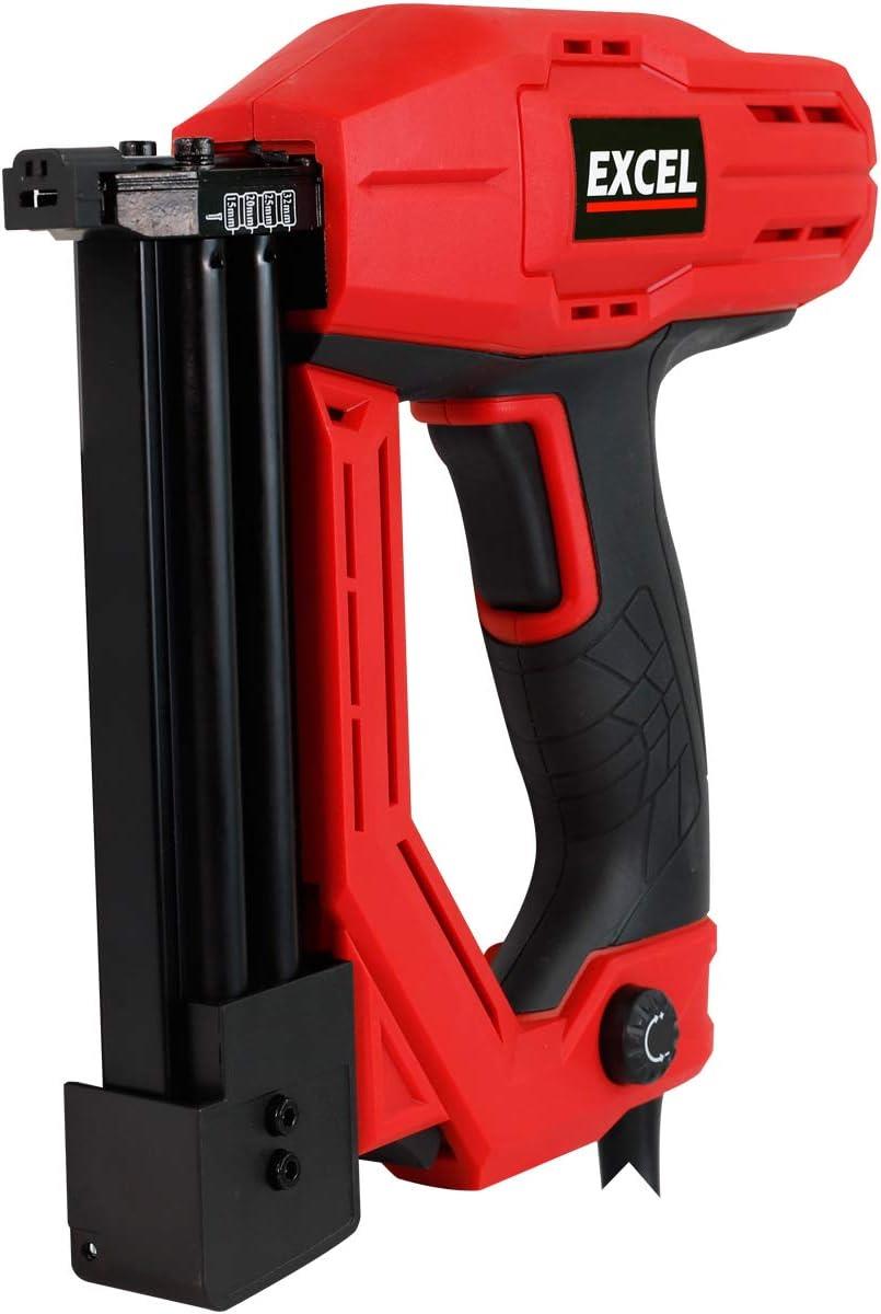 Excel Electric Stapler Nail Gun 2-in-1 Nailer 15-32mm 18 Gauge in ...