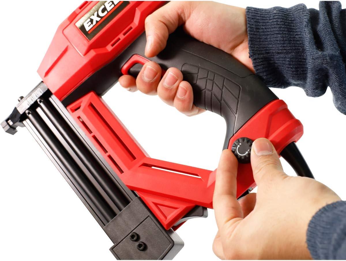 Excel Electric Stapler Nail Gun 2-in-1 Nailer 15-32mm 18 Gauge in ...