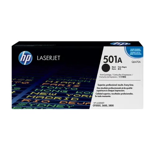 HP 501A Black Original LaserJet Toner Q6470A, 6,000 Pages, Islamabad