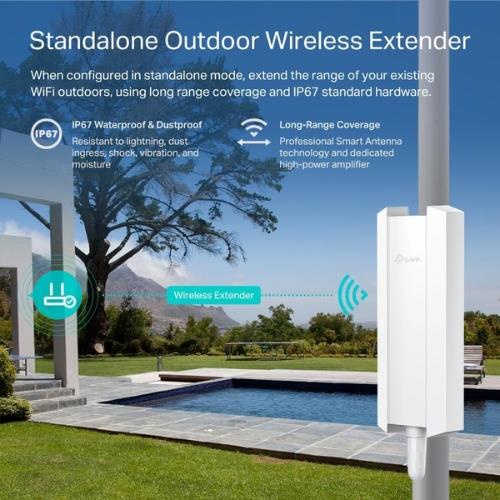 TP-Link EAP610-Outdoor Access Point Mesh, Omada True WiFi6 AX1800 ...