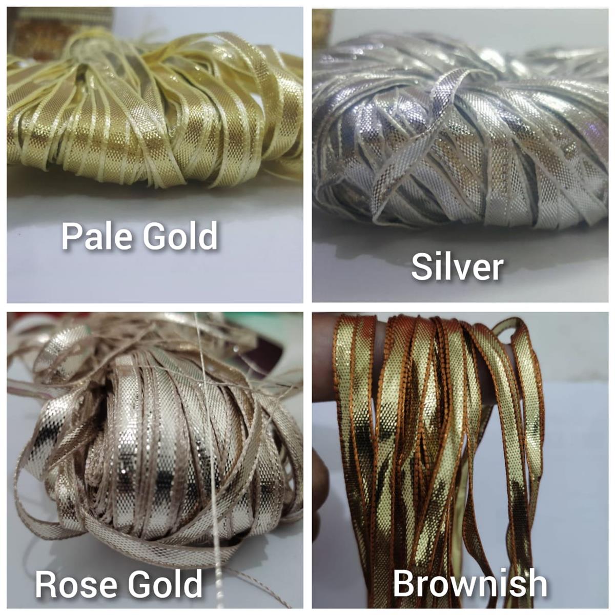 20 Yard/Gaz, Gotta Patti Lace, Gota Patti Lace Kinari Border in ...