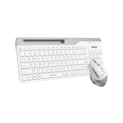 A4Tech FB2535CS Bluetooth Wireless + 2.4G Nano USB Receiver Keyboard ...