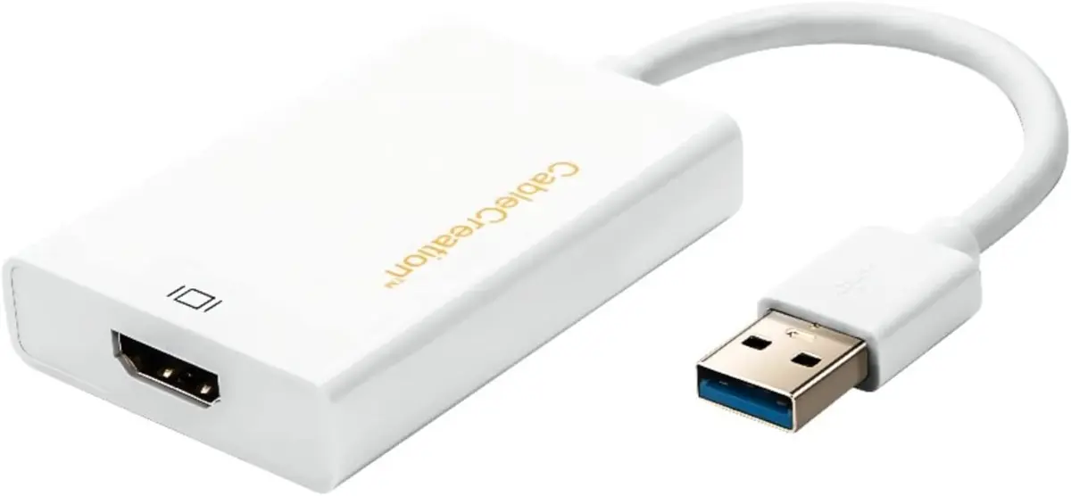 CableCreation USB HDMI Adapter with DisplayLink Chip, USB 3.0 to HDMI ...