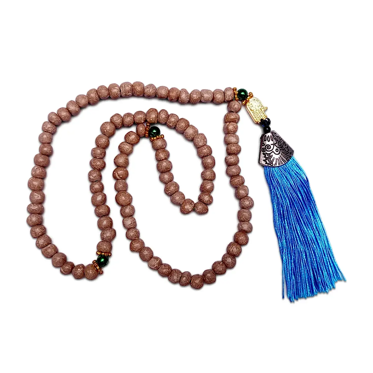 Khak-e-Shifa 100 Bead Tasbih | Sacred Karbala Soil Prayer Beads