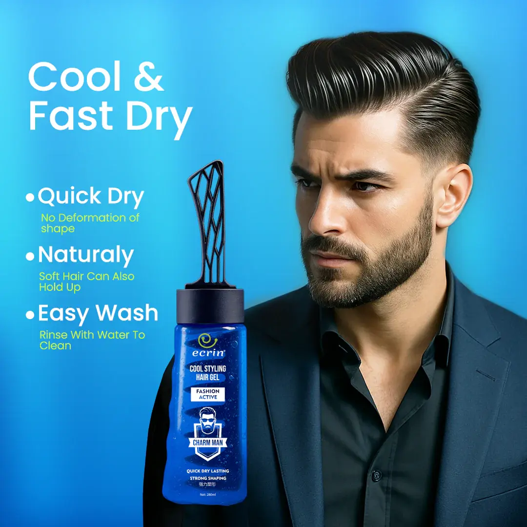 ECRIN Cool Styling Hair Gel with Active Collagen – The Ultimate 24-Hour ...