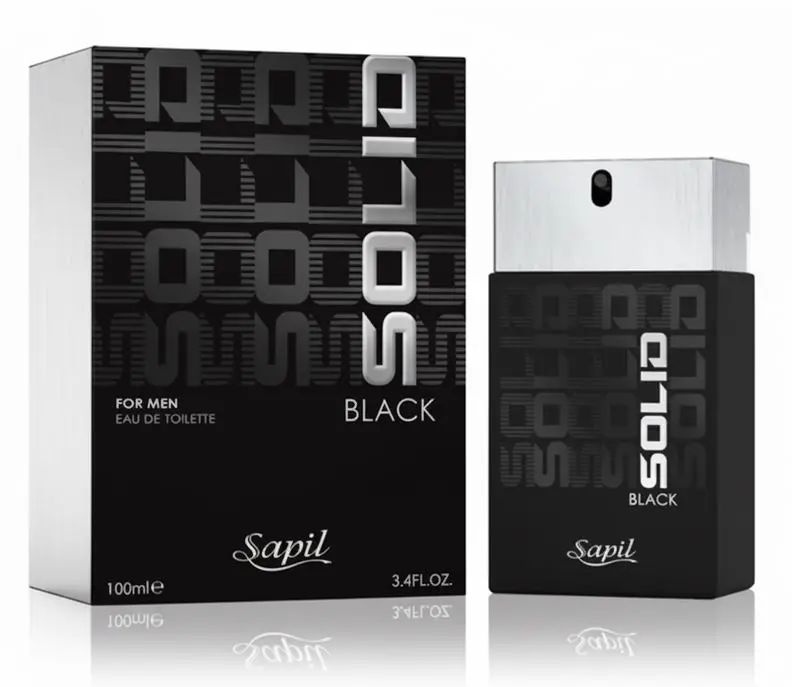Solid Black by Sapil Eau de Toilette for Men – 100ML