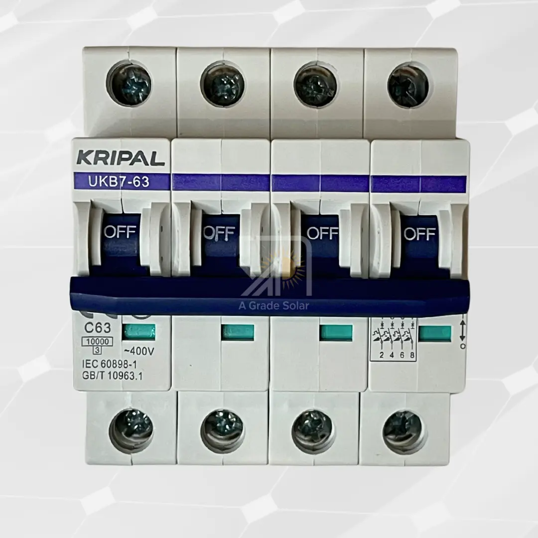 KRIPAL 4 Pole AC Miniature Circuit Breaker | Best Price in Pakistan