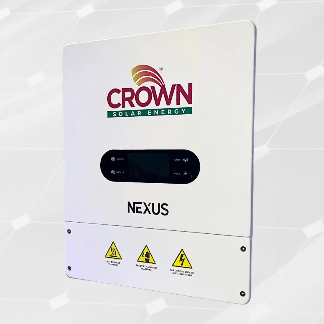 Crown Nexus 6 kW Hybrid Inverter – IP66 Outdoor | A Grade Solar Karachi