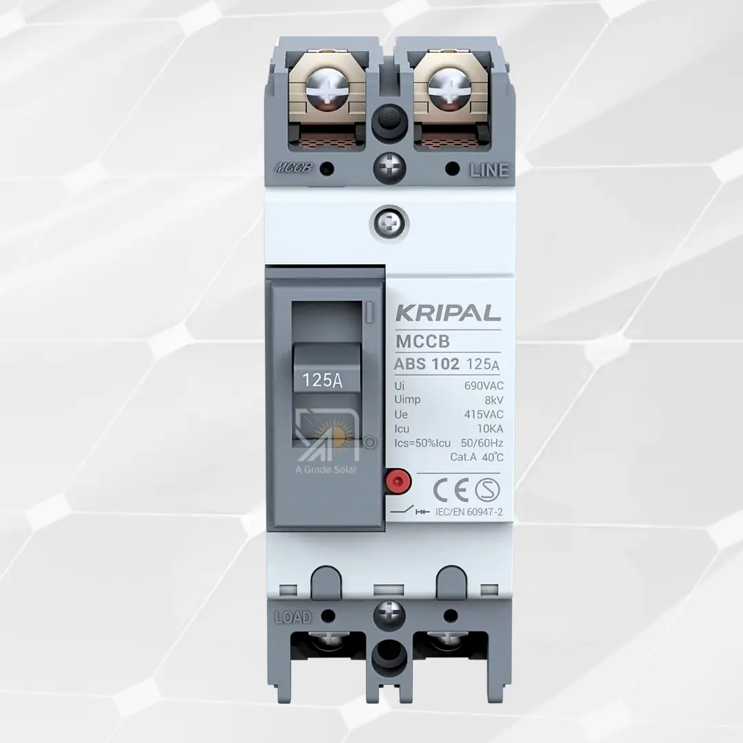 KRIPAL AC MCCB 125A – Moulded Case Circuit Breaker | Best Price in Pakistan