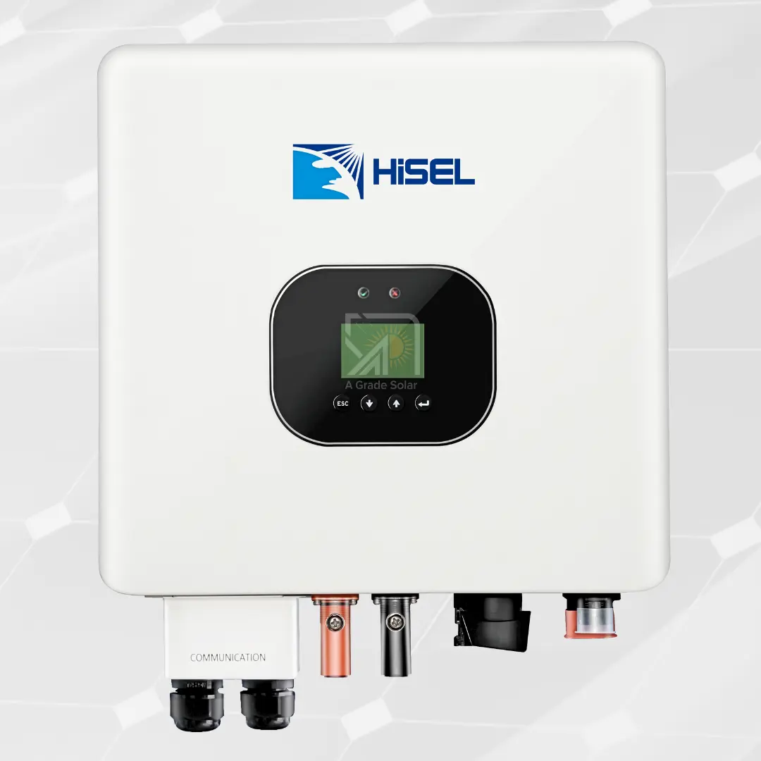 HiSEL HI-6K-SL 6kW Hybrid Inverter – Compact, Dual MPPT, IP65 | Pakistan