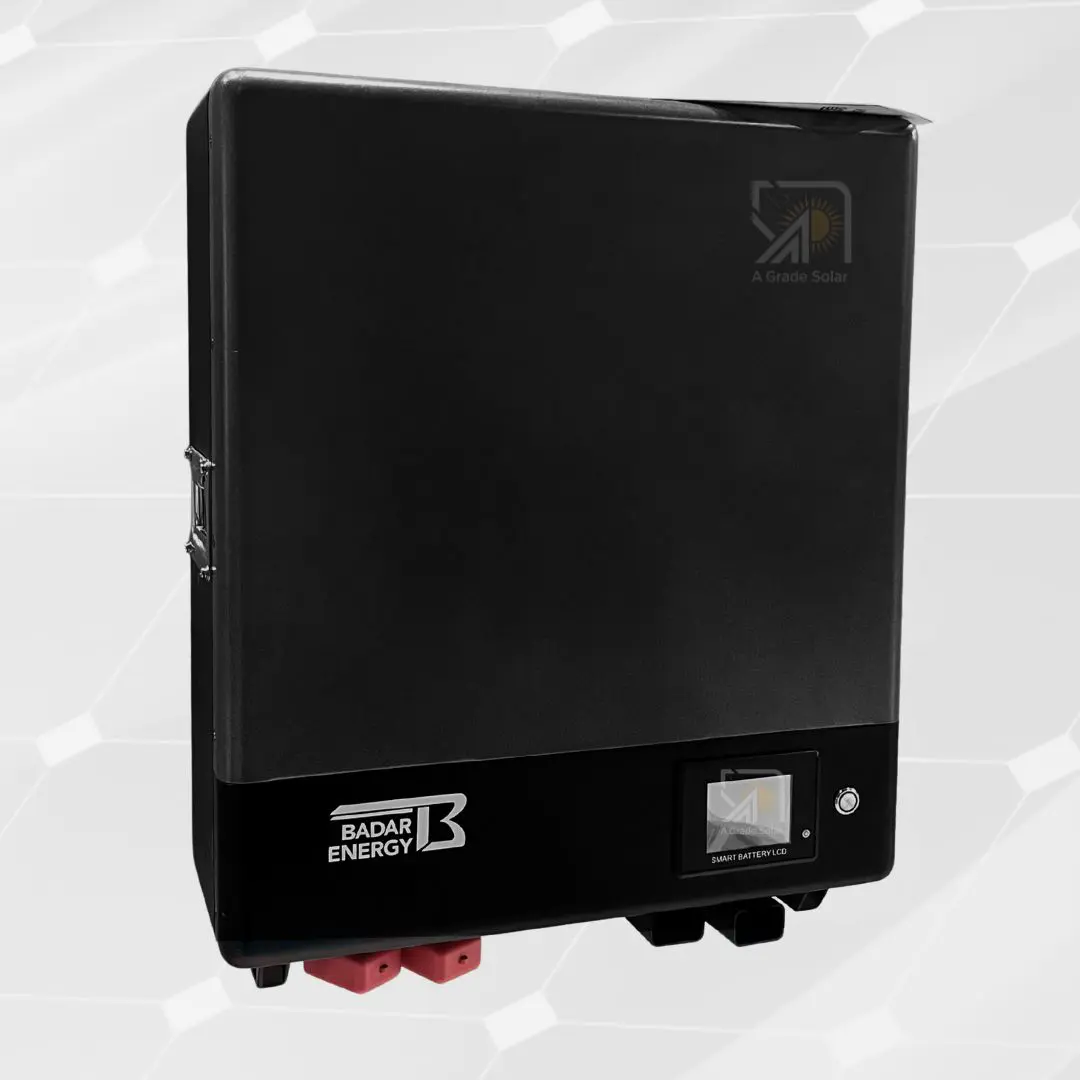 Badar Energy Tiger Energy 51.2V 100Ah-W LiFePO₄ Battery – Wall-Mounted ...